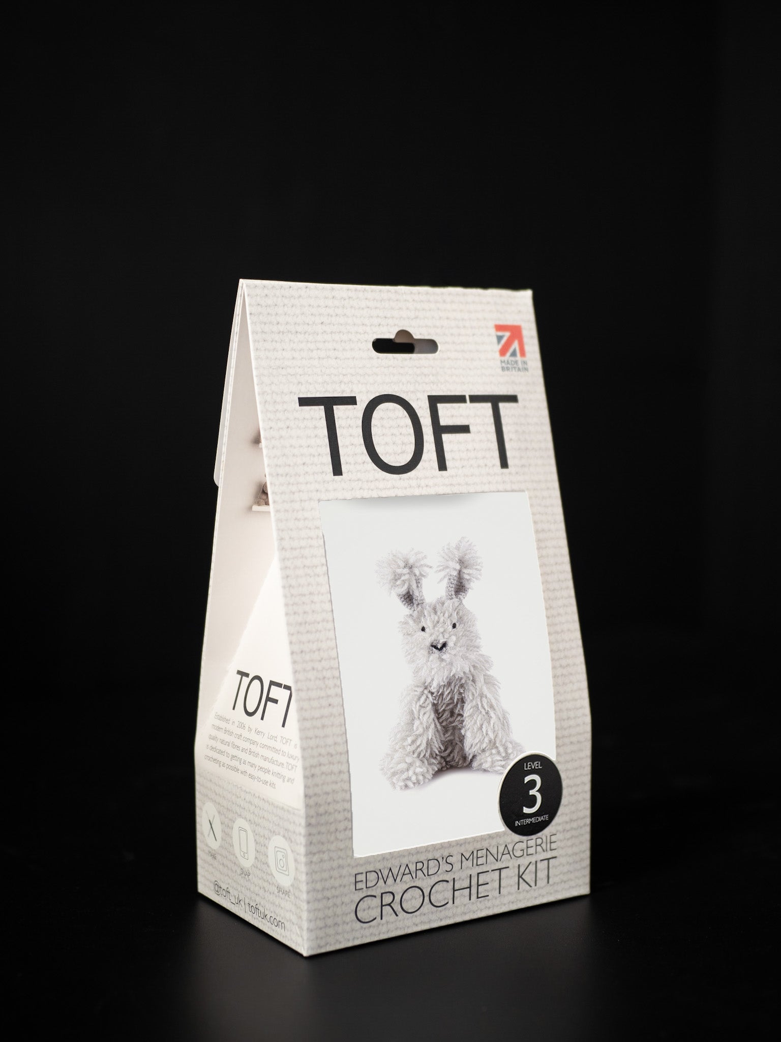 Lauren the Angora Bunny (crochet kit)– Les Garçons