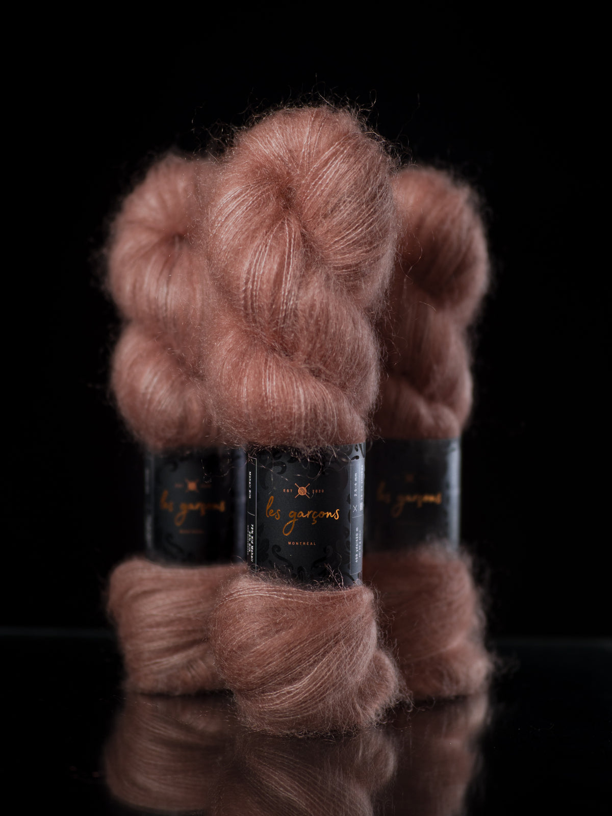 Jill's Dusty Rose (Mohair Silk)– Les Garçons